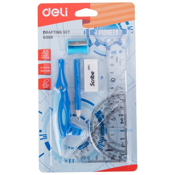 Drafting Set Drafting Set 8Pcs Ruler 15Cm Set Squares, Protractor ...